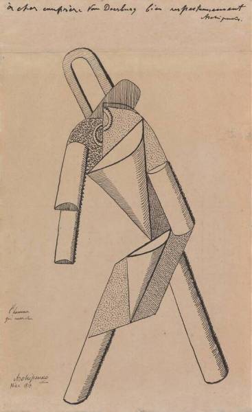 Striding man – Kröller-Müller Museum