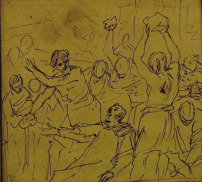 Steniging van de H. Stephanus – Kröller-Müller Museum